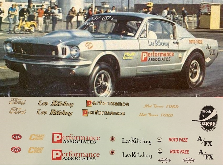 Photo: 65 AFX RITCHEY | 1965 A/FX Mustang 380233 - Les Ritchey album ...