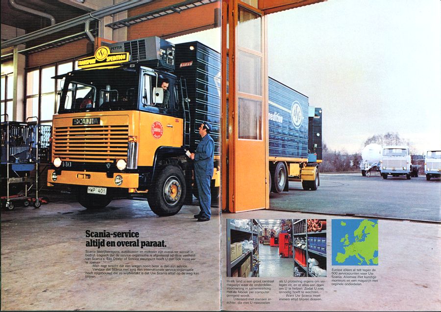 Scania LB141-LBS141-LBT141 1977 German-Dutch album | Dutch Model Truck ...