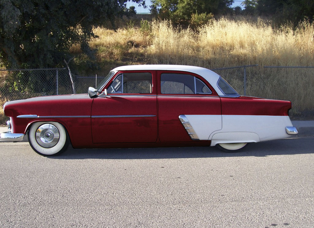 Photo: 52 Ford four doorRH02.jpg | Digital rendered customs album | Rik ...
