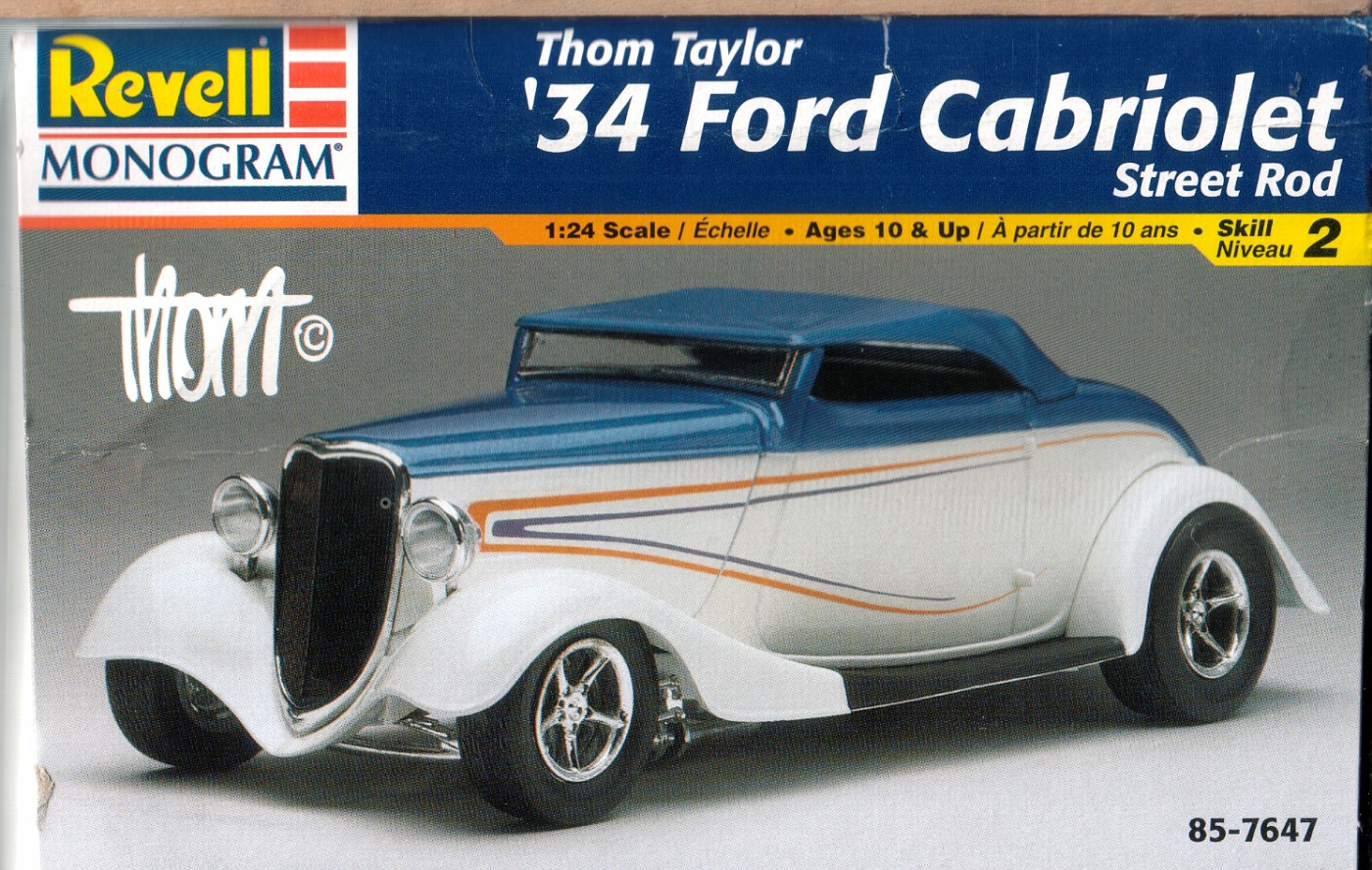 Photo: Thom Taylor 34 Ford Cabriolet Street Rod Box LH end | RM '34 ...