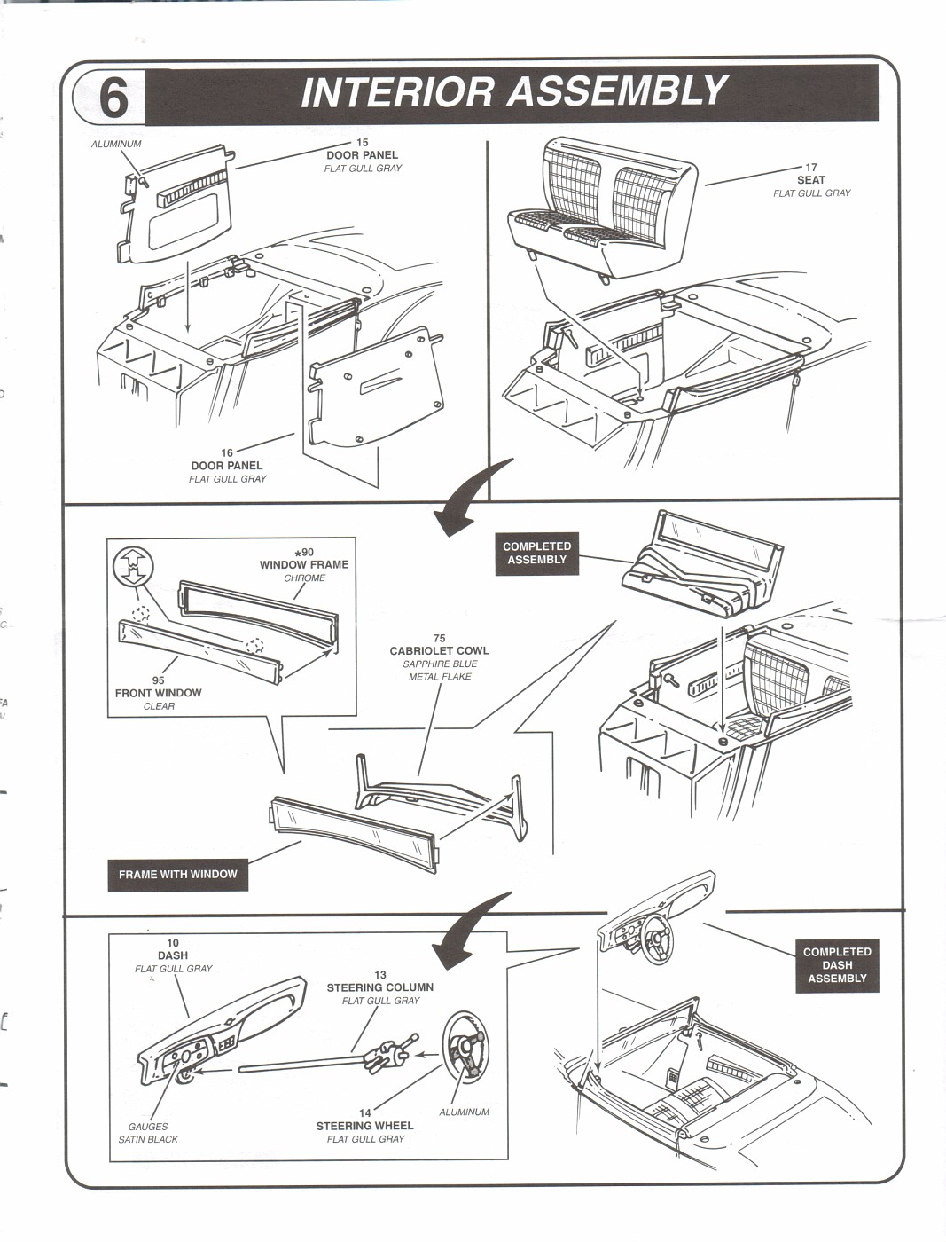 Photo: Thom Taylor 34 Ford Cabriolet Street Rod Instructions Pg6 | RM ...