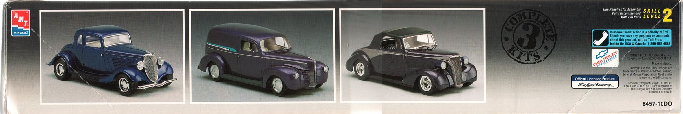 Photo: HOT RODS AMT Box top bottom side | AMT HOT RODS #8457 album ...