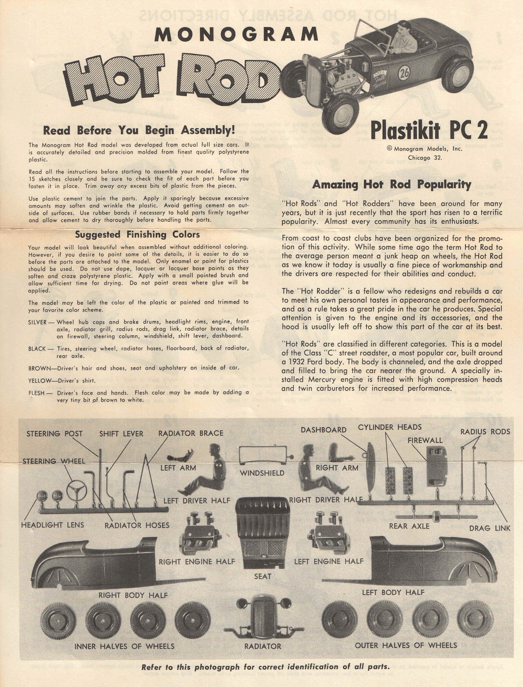 Photo: Ford 1932 Hot Rod - Monogram PC21 copy | MONOGRAM 1932 HOT ROD # ...