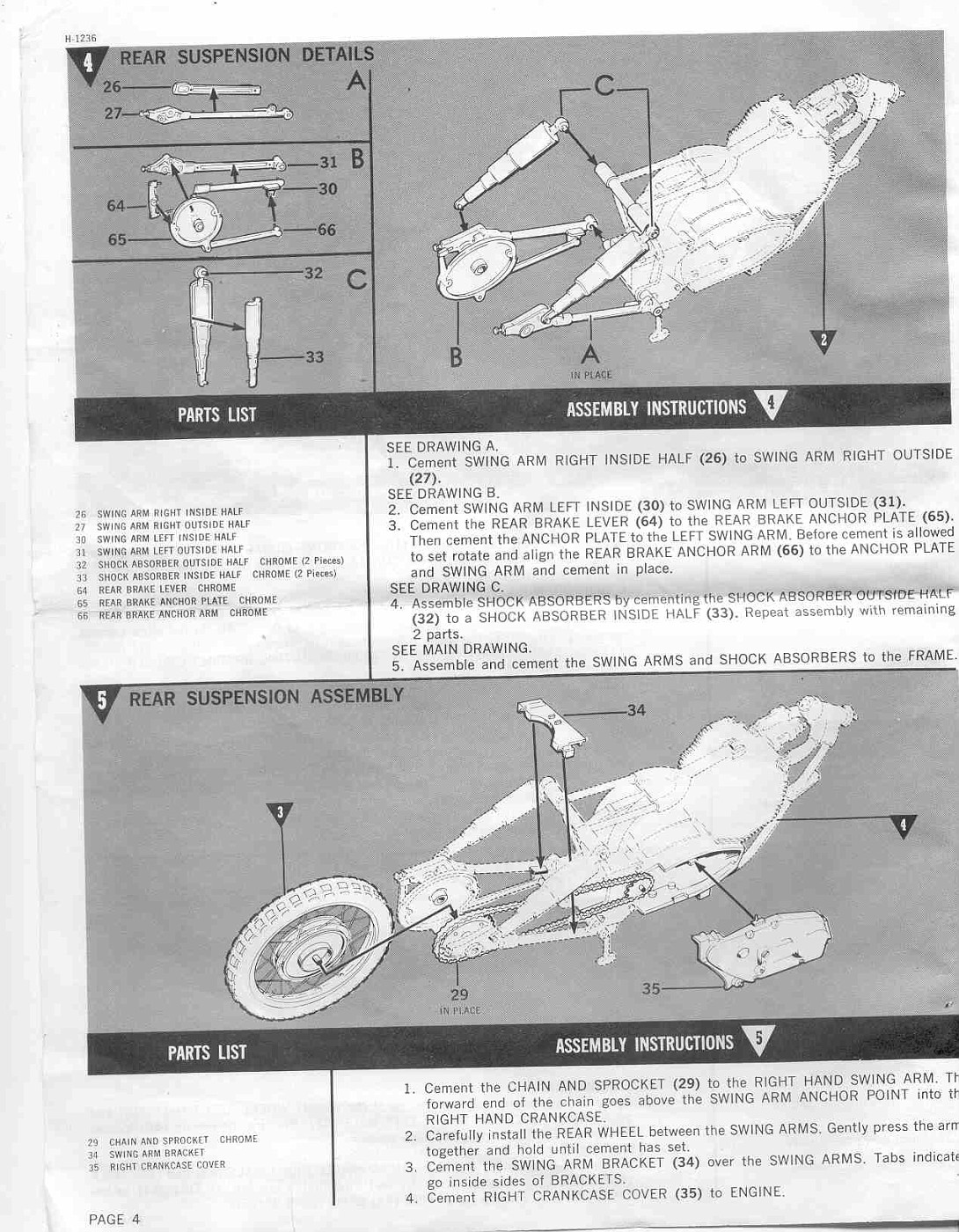 Photo: 4dh | REVELL Honda Drag Custom Bike #H-1236-380 album | DRASTIC ...