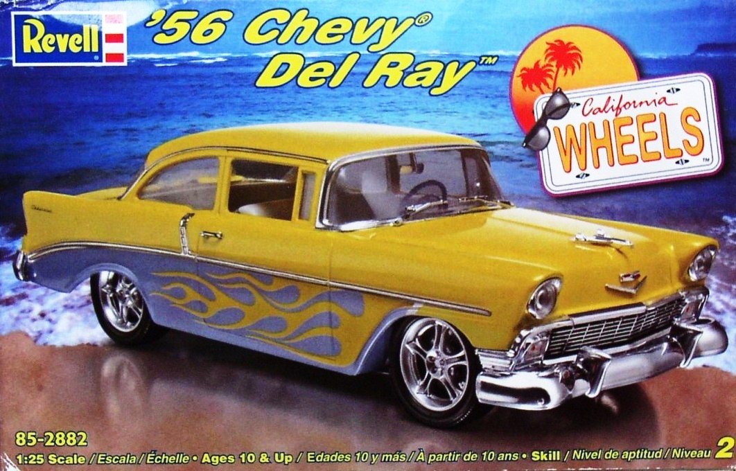 Photo: Revell 1956 Del Ray box art 1 | REVELL '56 Chevy Del Ray ...