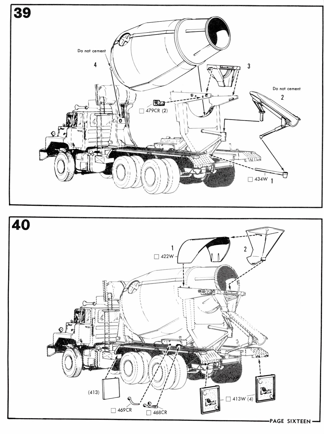 Photo: 9 Mack DM800 with Rex Mixerp16 | ERTL Mack DM 800 Rex Mixer ...