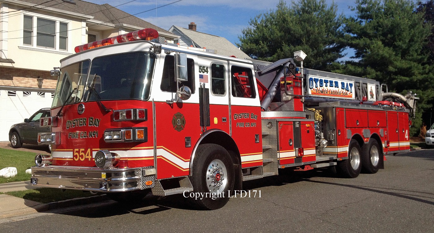 Photo: Tower Ladder 554 - RETIRED | Oyster Bay / Atlantic Steamer album ...