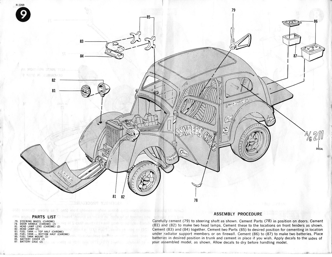 Photo: Revell 1951 Anglia 009 | Revell #H-1269 1951 Anglia @ door Sedan ...