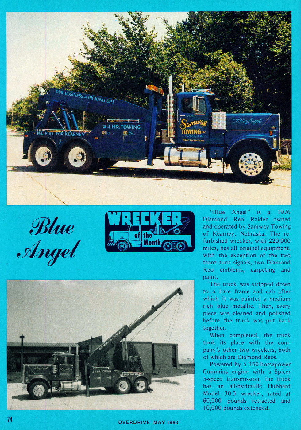 05 Overdrive Magazine May 1983 album | Dutch Model Truck Club | Fotki ...