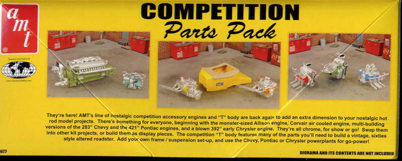 Photo: Competition Parts Pack Box 3 | AMT Competition Parts Pack ...
