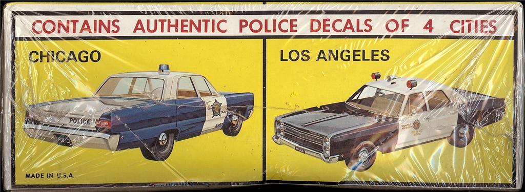 Photo from JOHAN Plymouth Fury Police Pursuit Vehicle # GC:1300:200 ...