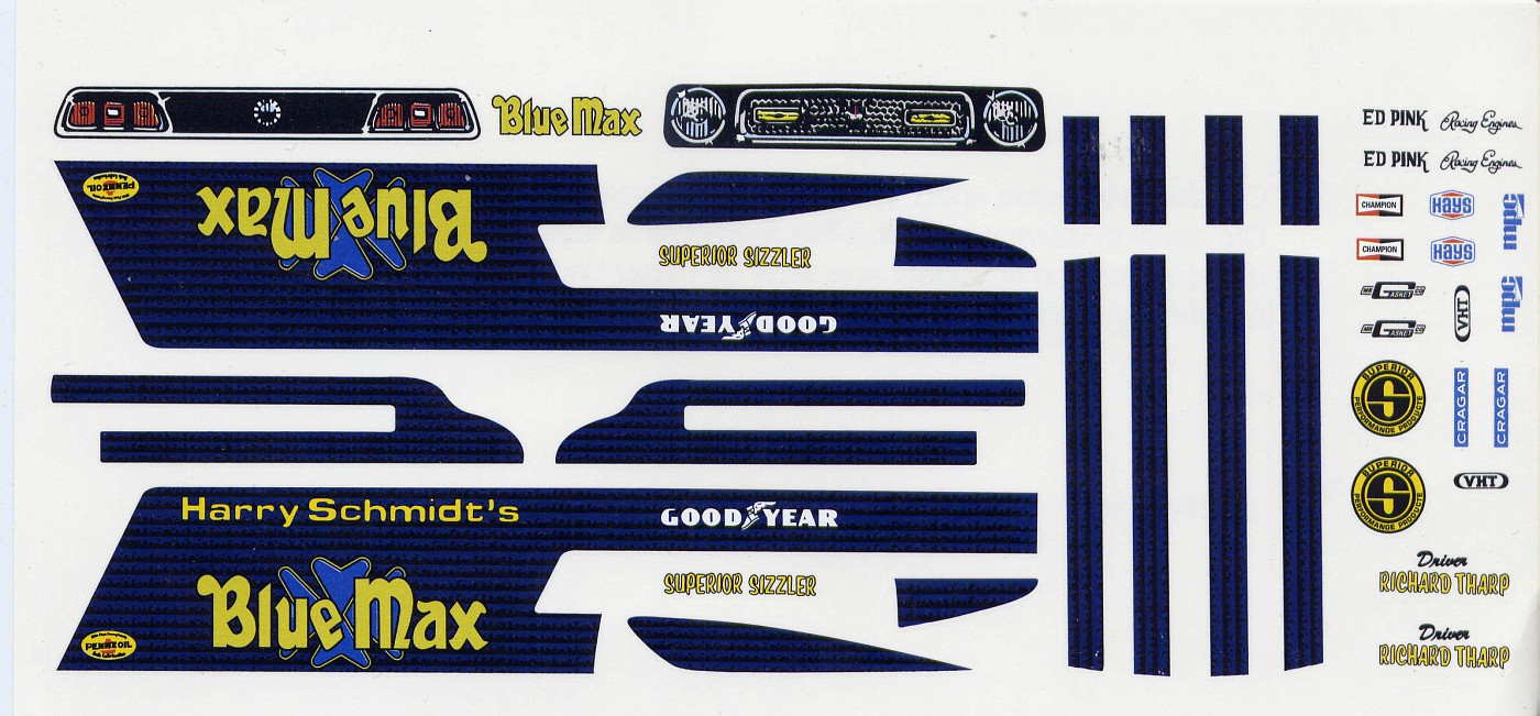 Photo: Ford Mustang Blue Max Decals | AMT Blue Max Ford Mustang Funny ...