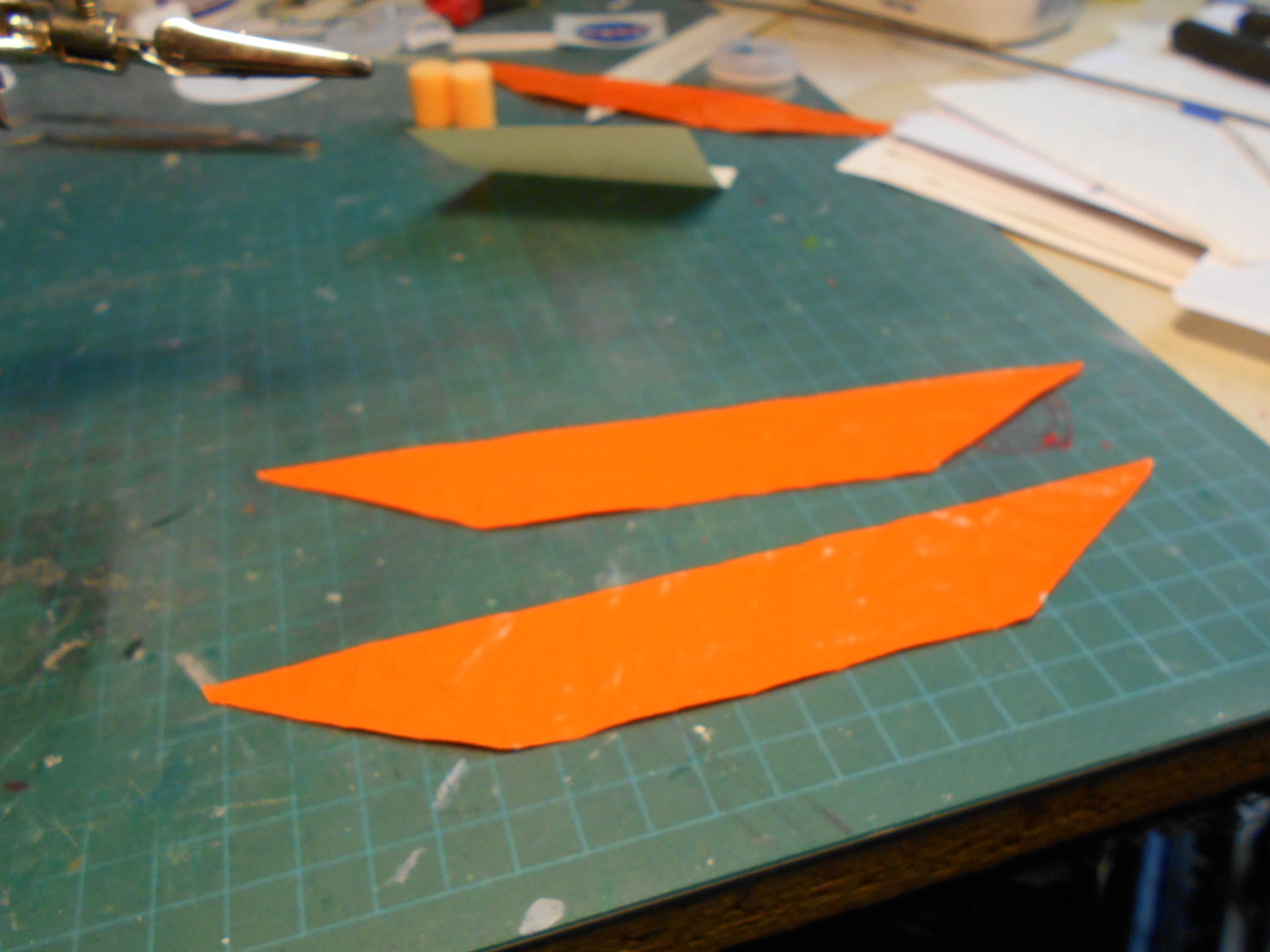 Photo: R wing patches | GEMINI with Rogallo Wing album | K2pete | Fotki ...