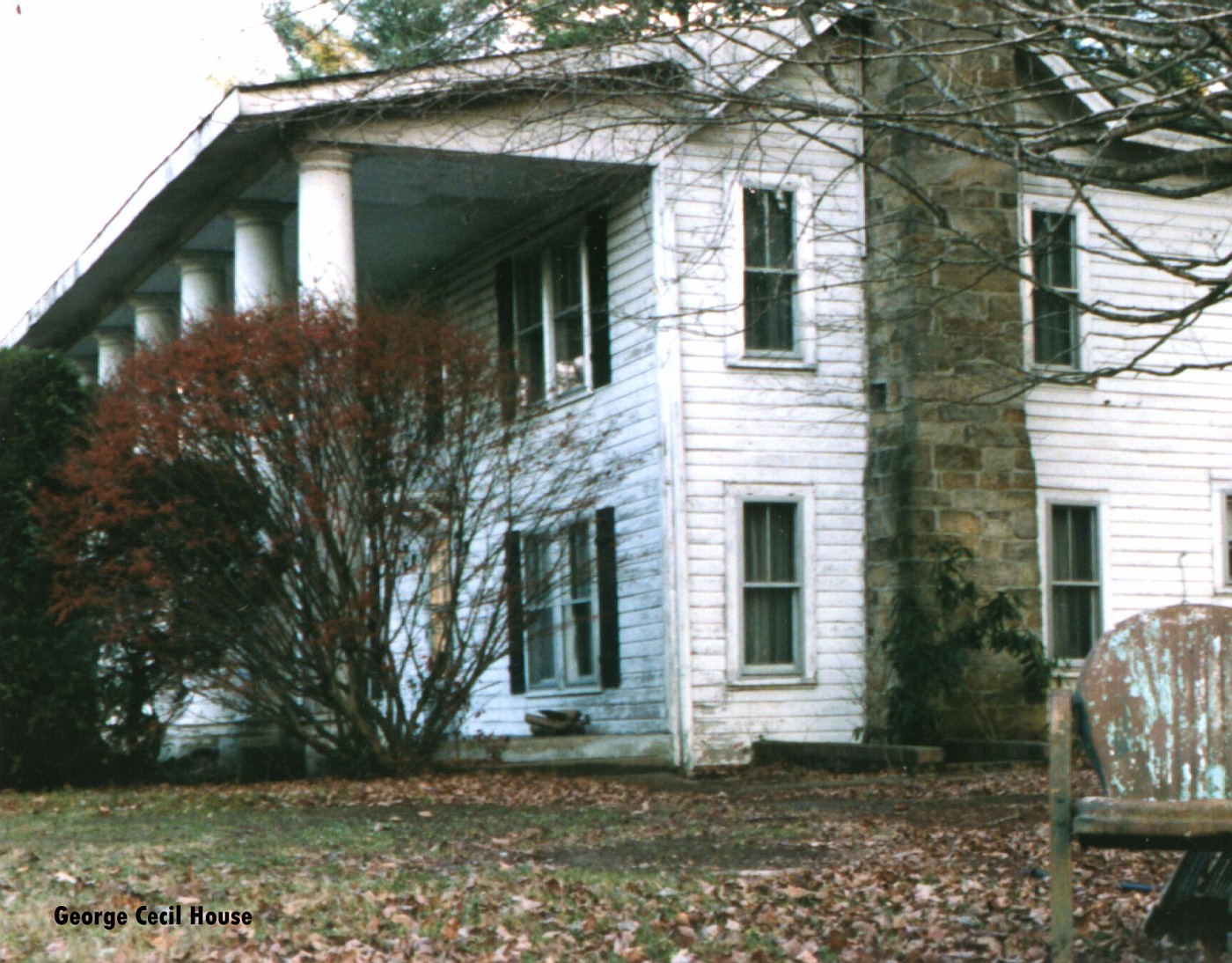 Photo: George Cecil House | #11 - Historical Society Album #1 | E. RAY ...