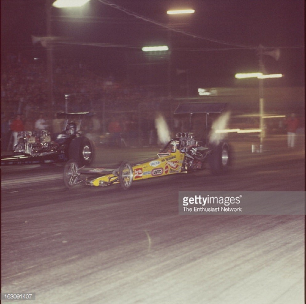 Photo: 1972 Lions Drag Strip - Night Racing | REAR ENGINE DRAGSTERS ...