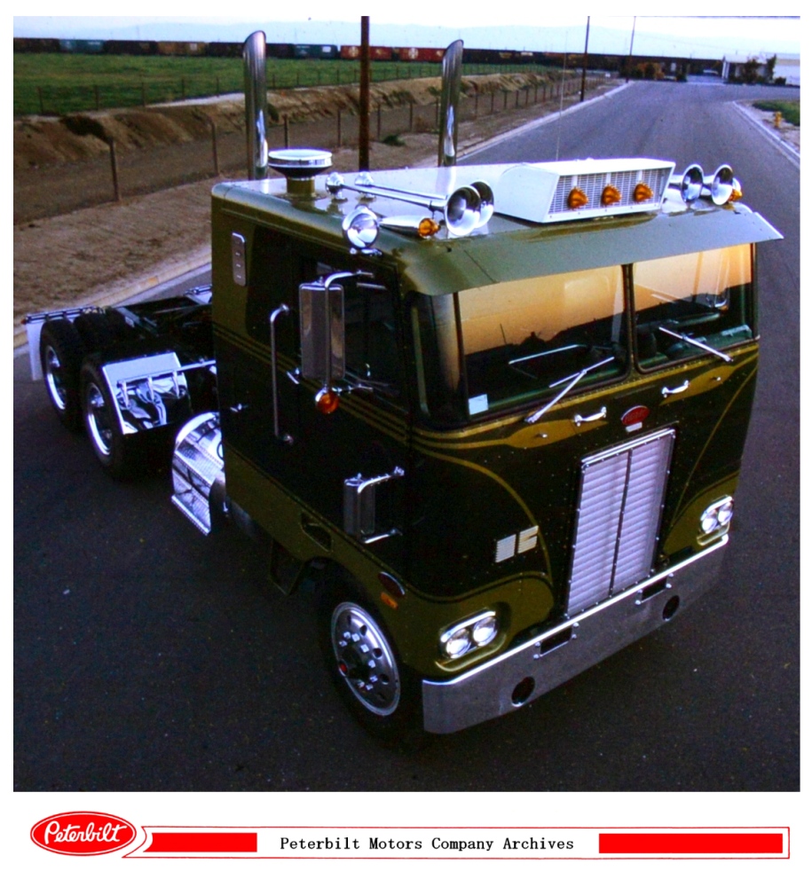 Photo: Throw Back 352 Joe Palacorolla Original 1972 a | Peterbilt Motors Company Archive Throw ...