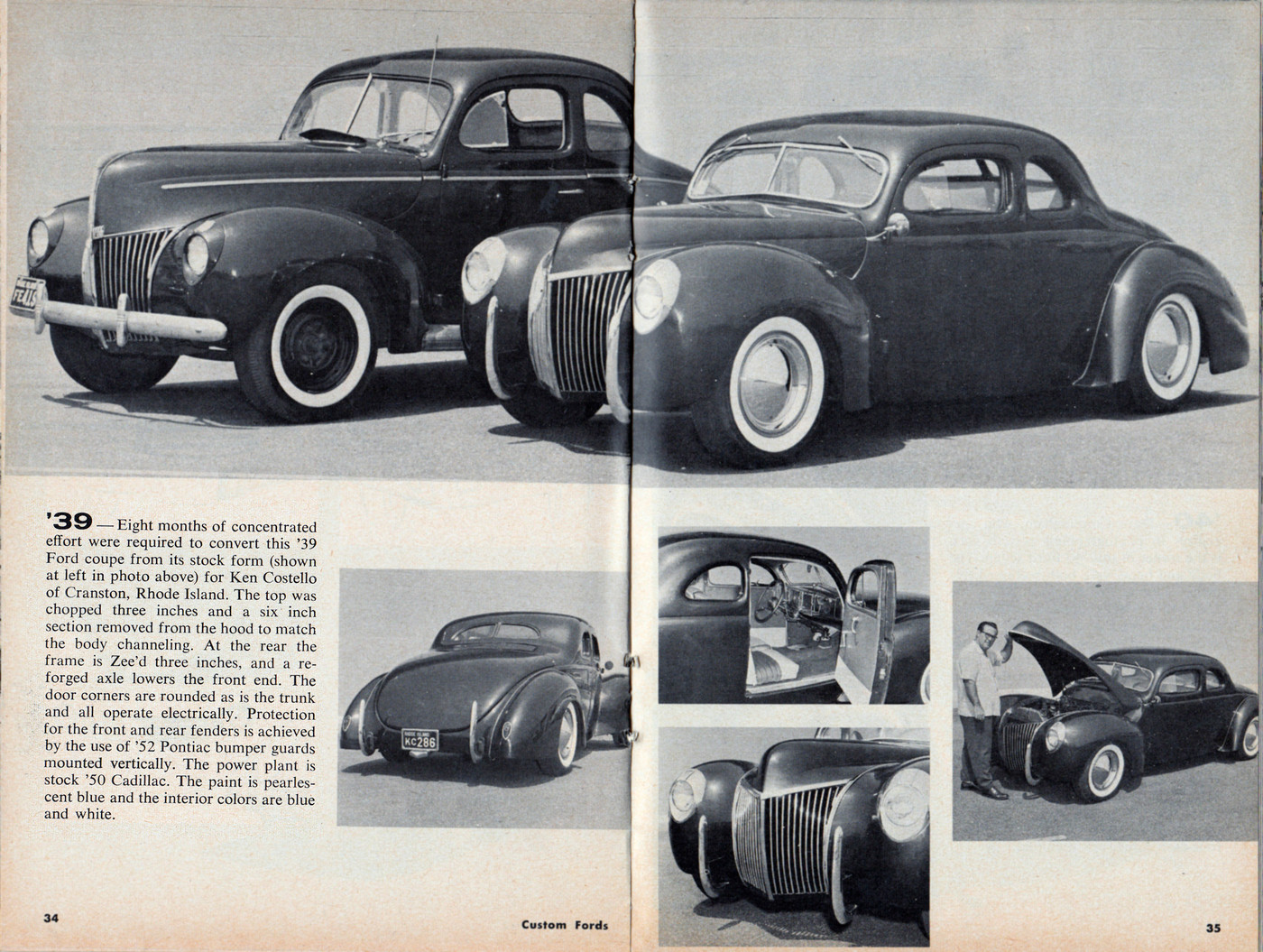 Photo: 39FordChannelChopCoupe.jpg | 40's-50's Build 39-40 Ford customs ...