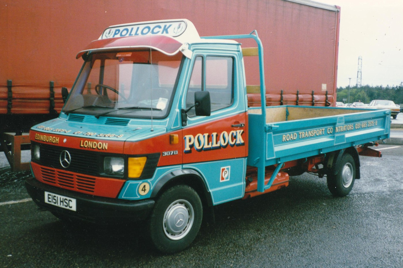 Photo: E151HSC Mercedes Benz 307D no. 4 | Pollock, Bathgate (formerly ...