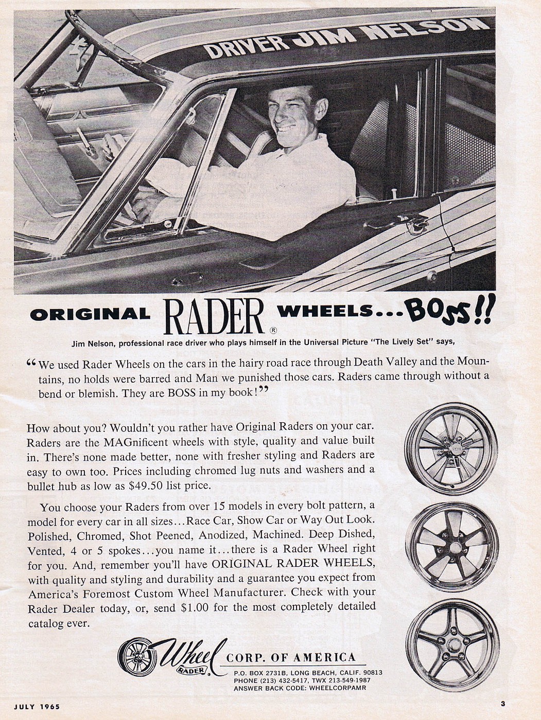 Photo: Car Craft July 1965 (2) | Scans from Randy Webster's magazines ...