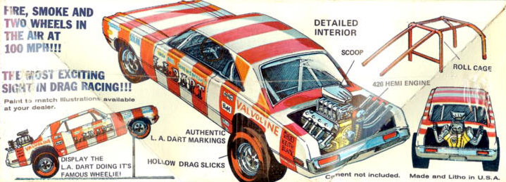MPC 1970 Dodge Dart LA DART #1-0761-225 album | DRASTIC PLASTICS MODEL ...