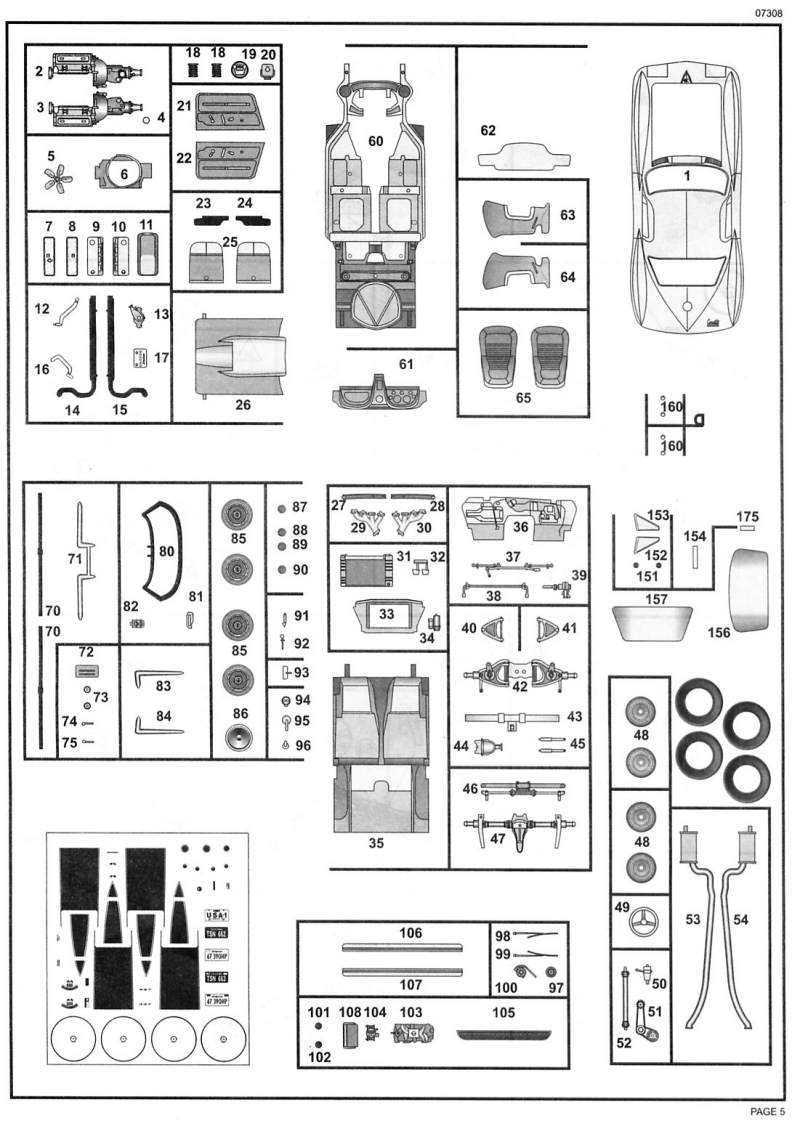 Photo: 1967 chevy corvette coupe 07308 revell page 5 | REVELL '67 ...