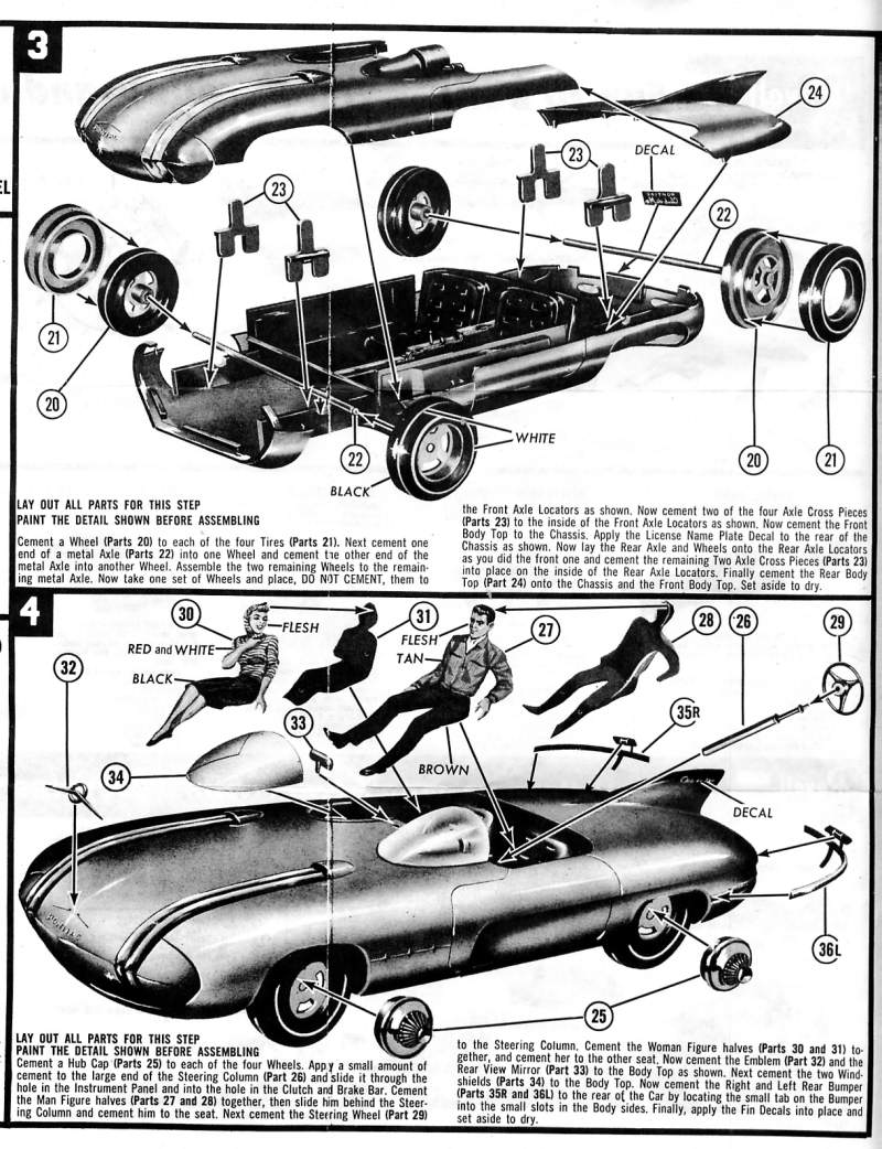Photo: 1956 Pontiac Club de Mer Page 3 | REVELL '56 Pontiac Club de Mer ...