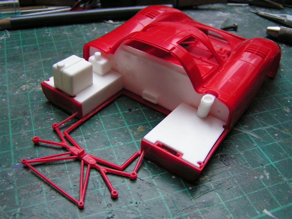 Photo: Rear bulkhead | Porsche 917K - 1970 LeMans Winner album | Cars ...