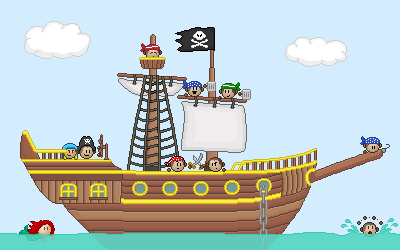 Photo: monkey pirate ship by mirz123 | ships album | Jossie | Fotki.com ...