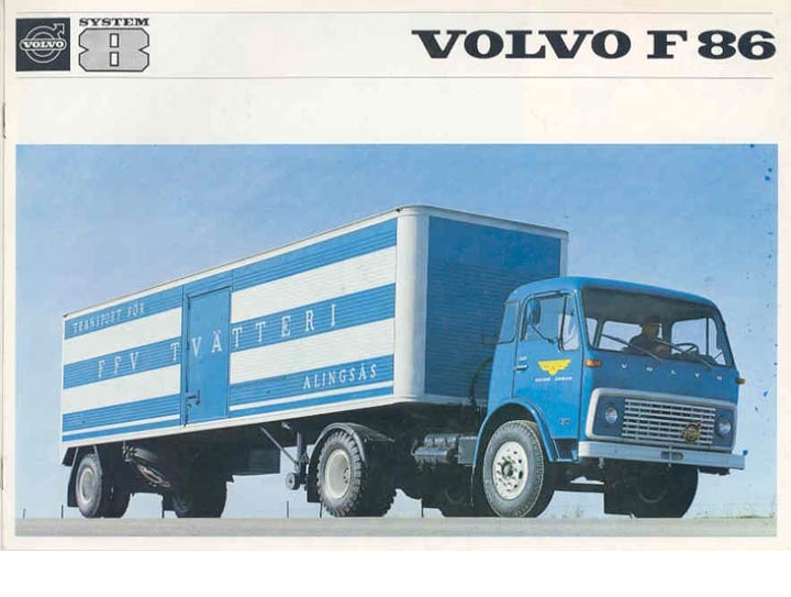 Photo: V-F86-66-01 | Volvo F86 1966 album | Dutch Model Truck Club ...
