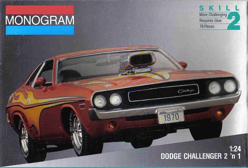 Photo: MONOGRAM #2729 1970 DODGE CHALLENGER | Box Art album ...