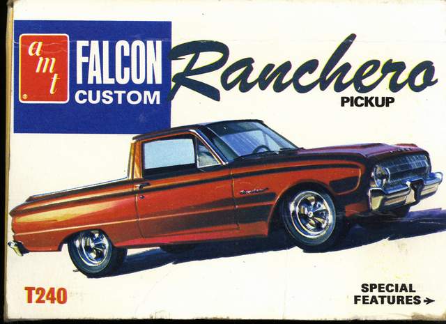 Photo: T240 (4) | AMT '60 Ford Falcon Custom Ranchero Pickup #T240 ...