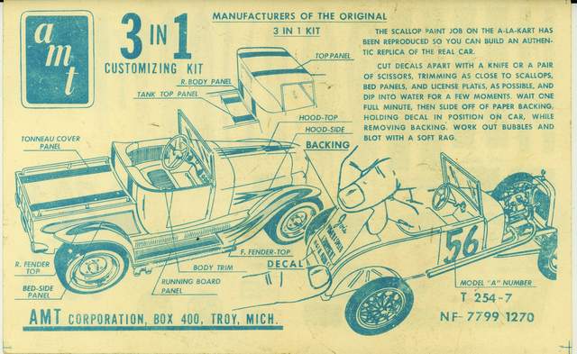 Photo: Untitled-Scanned-13 | AMT '29 Model A Ford Roadster Double ...