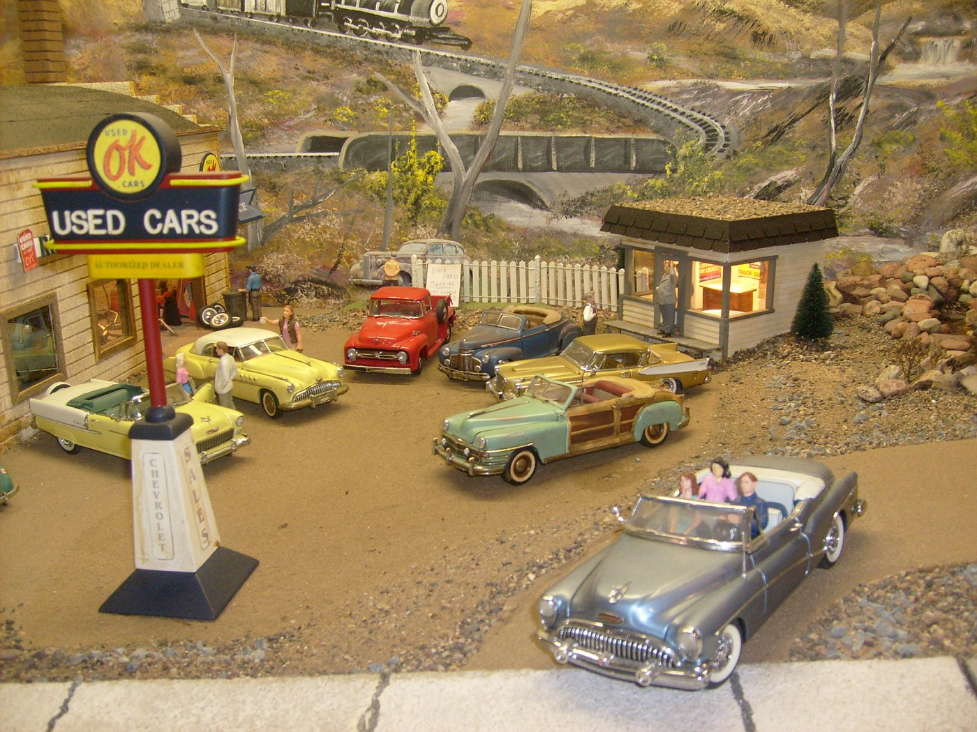 Photo: S6302983 zpstw16tgsu | Model Cars - Route 66 diorama album ...