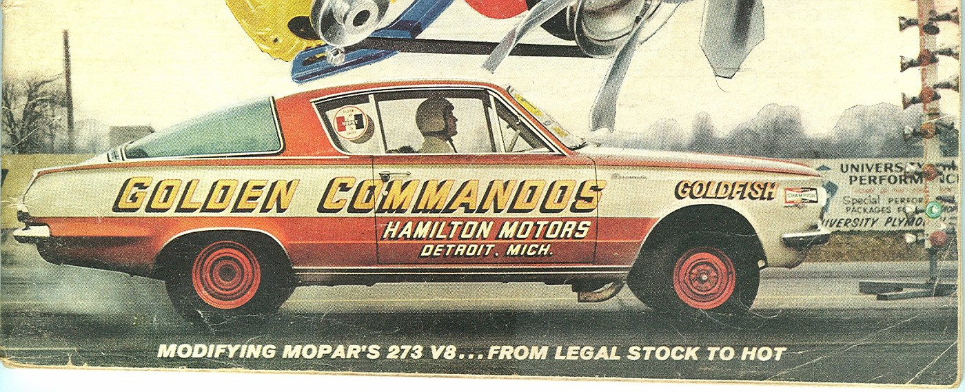 1965 Plymouth Barracuda Golden Commandos Billy Staccone album | DRASTIC ...