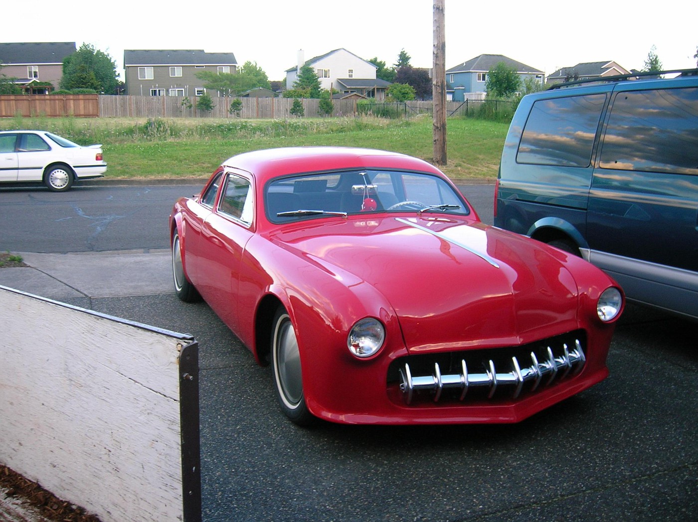 Sectioned-Chopped 1950 Ford Coupe album | Rik Hoving | Custom Car Photo ...