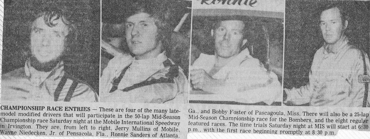 Photo: Bobby Foster, Jerry Mullins, Jr Niedecken & Ronnie Sanders ...