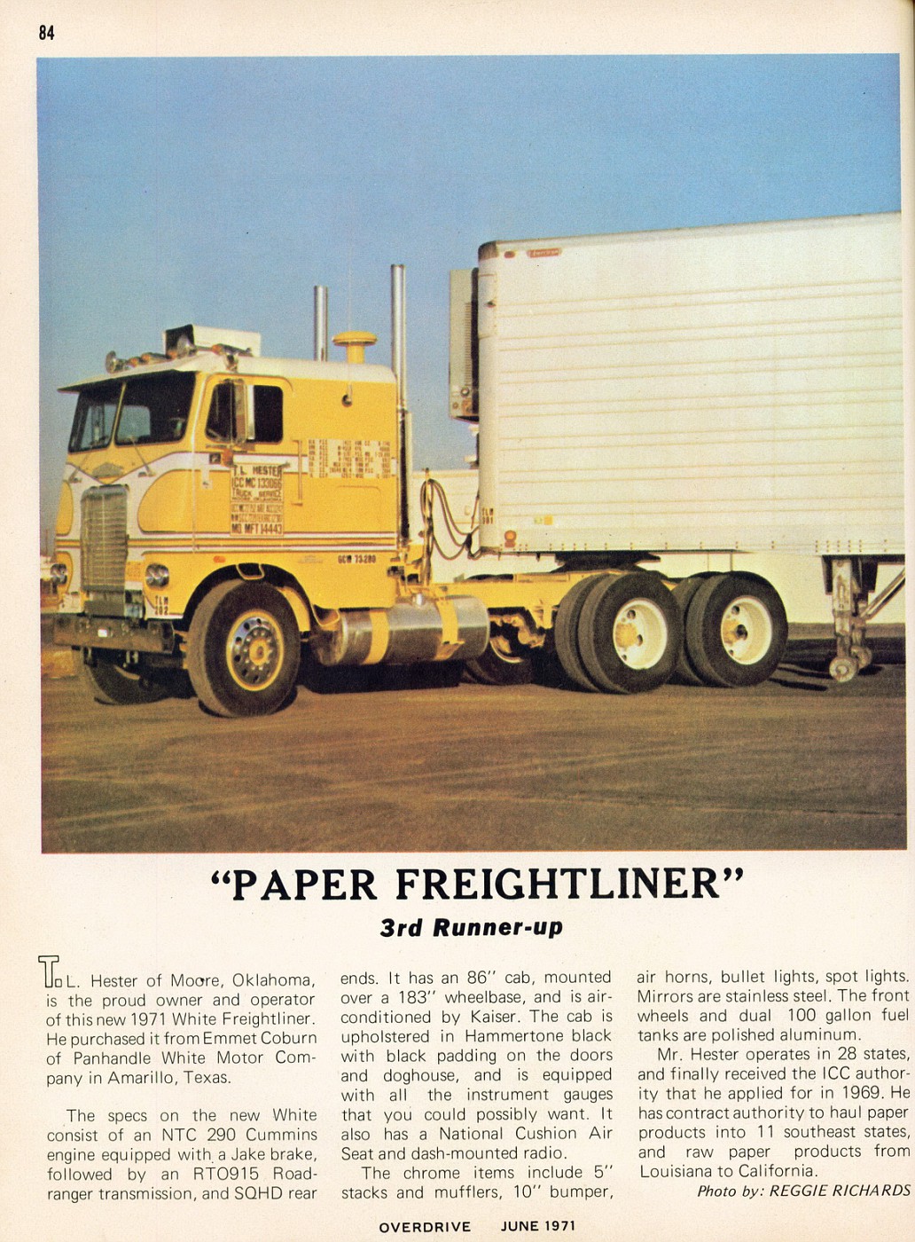06 Overdrive Magazine June 1971 album | Dutch Model Truck Club | Fotki ...