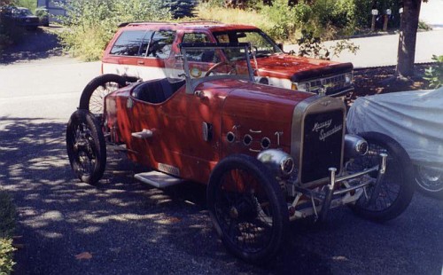Photo: Ford model T speedster Mercury body owner Tom Breathauer a ...