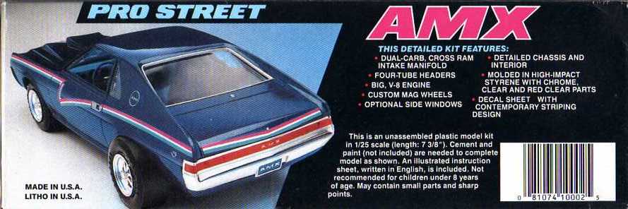 JOHAN Pro Street AMX #S-1002 album | DRASTIC PLASTICS MODEL CAR CLUB ...