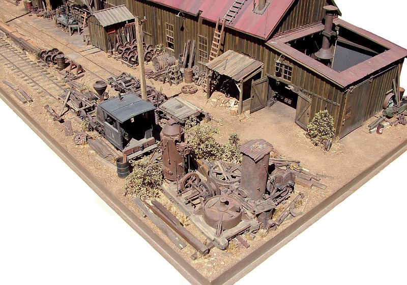 Photo: DSCF1216a | Doane Valley shops, logging railroad repair shop ...