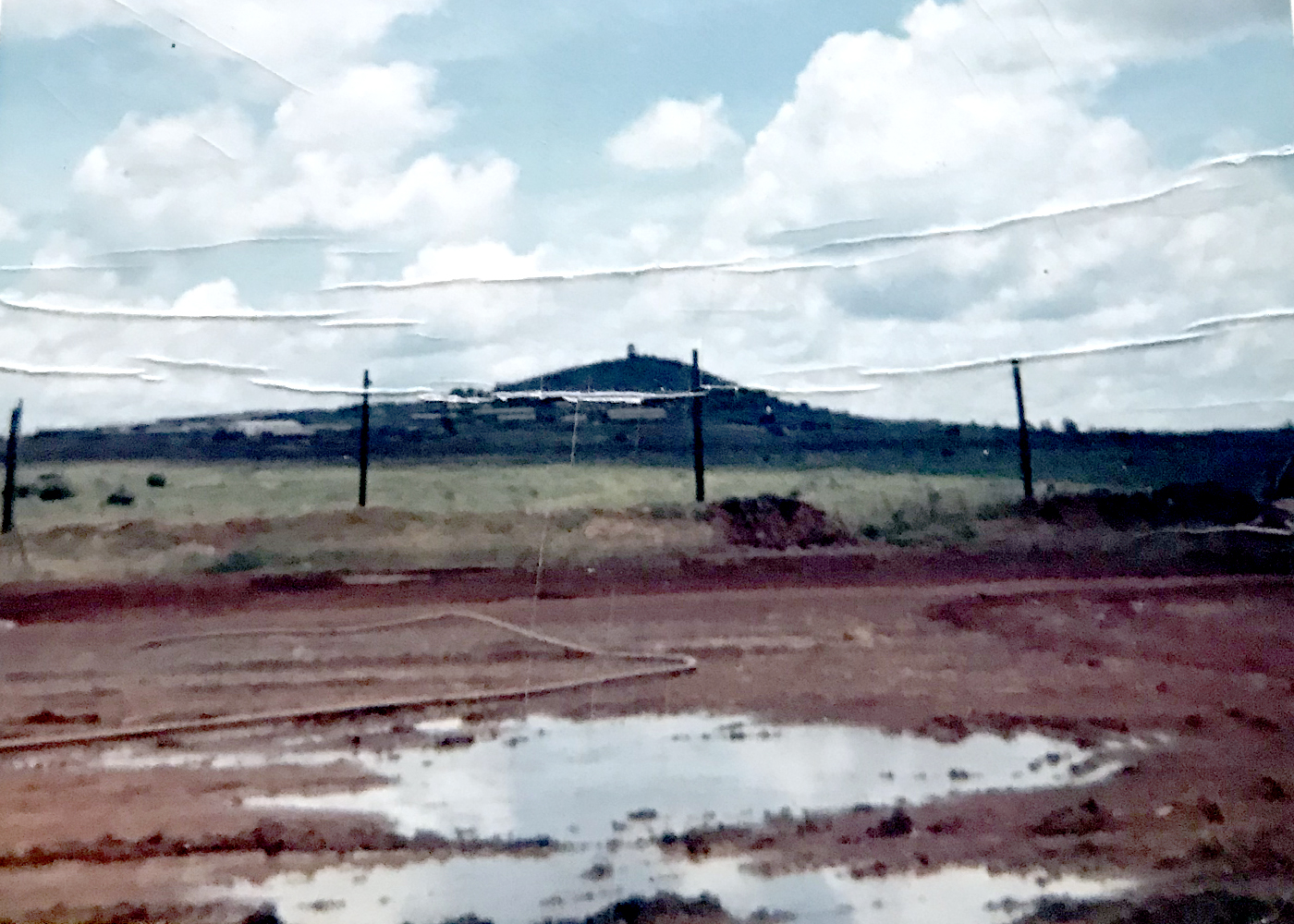 Photo: 24-View of "Artillery Hill" in Pleiku, South Vietnam. | 62nd ...