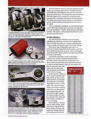 Photo: street rodder article page 3 | Oldsmobile J2 Engine (Available ...
