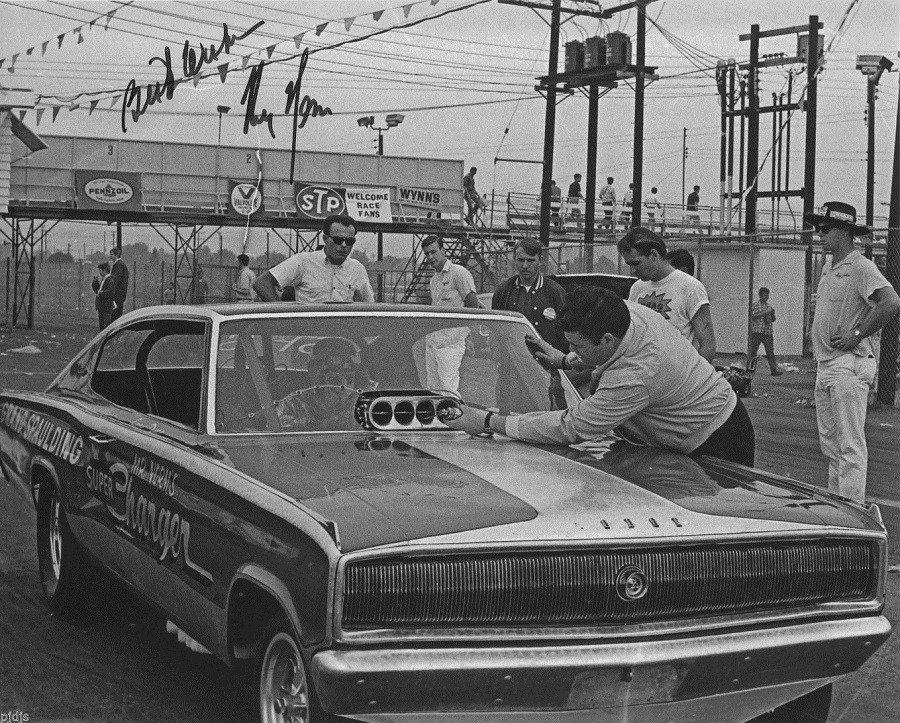 Photo: MR NORM SPRAYING ETHER IN INJECTORS | VINTAGE FUNNY CARS IV ...