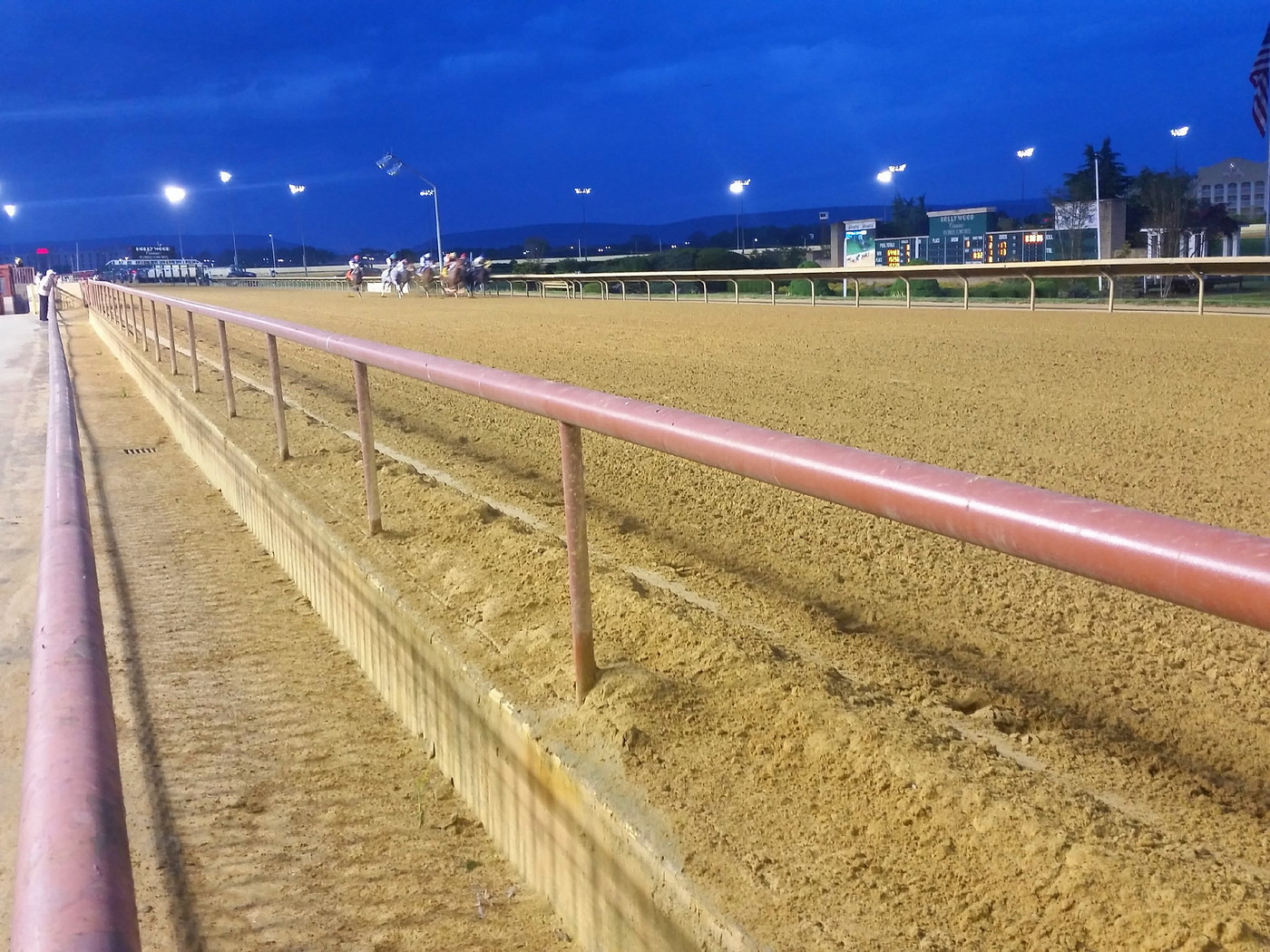 Photo: Horses Pass the Finish Line For the First Time in Race 3 at ...