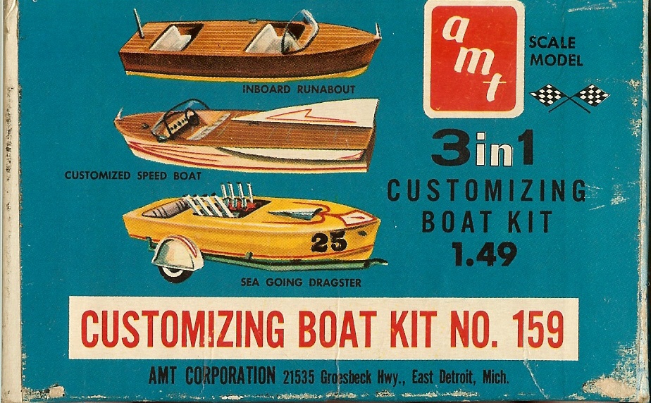 Photo: customboat4 | AMT Customizing Boat Kit #159 album | DRASTIC ...