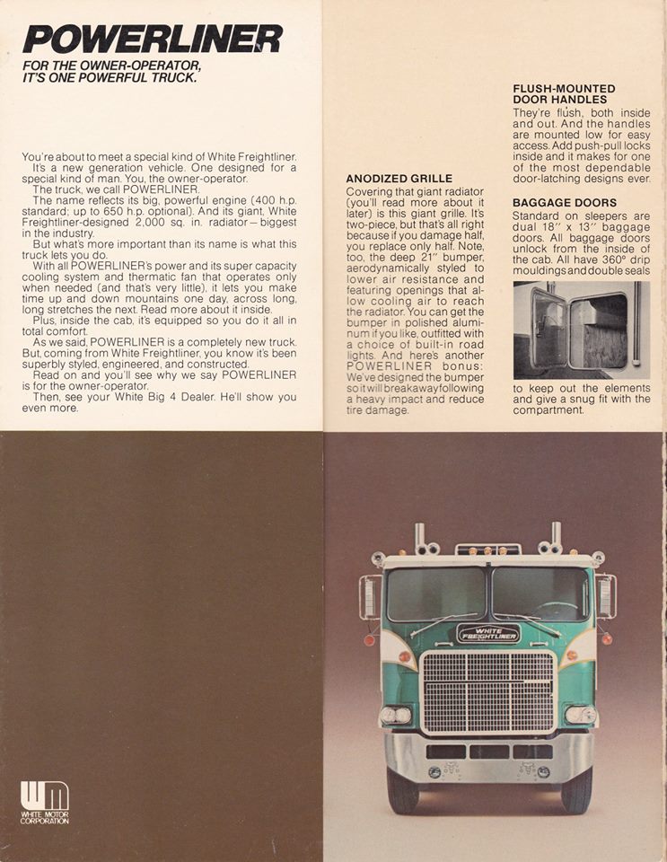 White Freightliner Powerliner album | Dutch Model Truck Club | Fotki ...