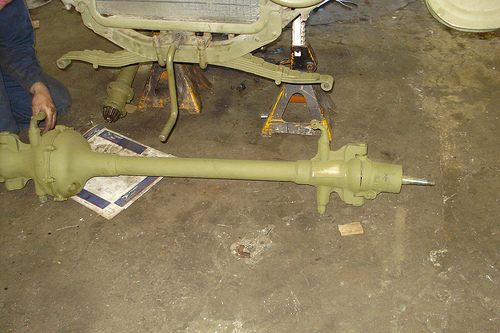 Photo: Livingood four wheel drive front axle 1a | 1910-1927 Ford ...