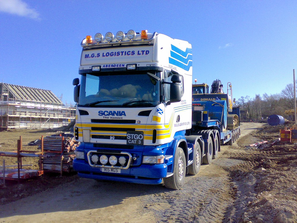 Photo: R15 MGS Scania R 620 Topline 8x4 unit | MGS Logistics Ltd ...