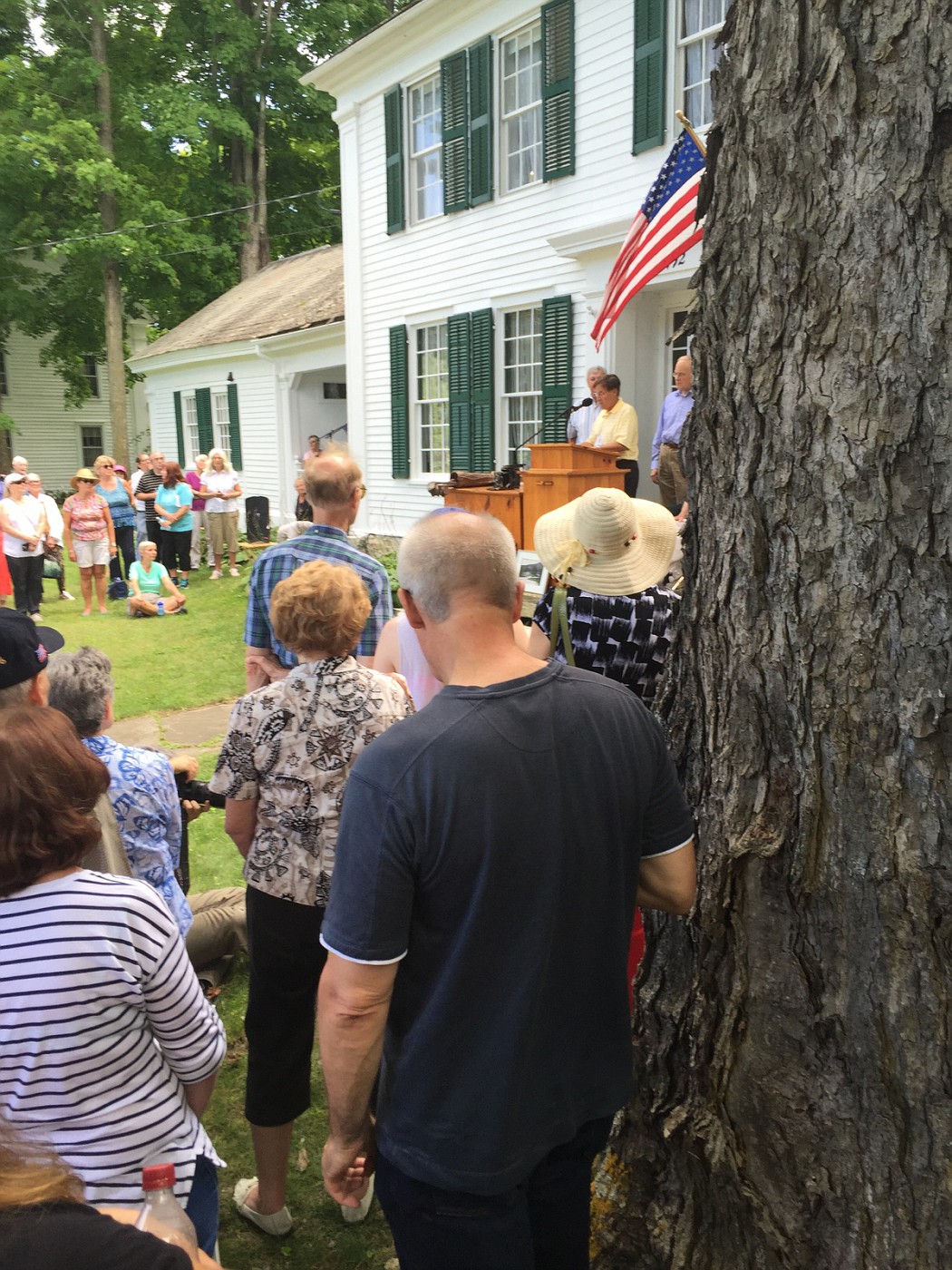 Photo: Don Trachte, a Norman Rocwell model and organizer of the reunion ...