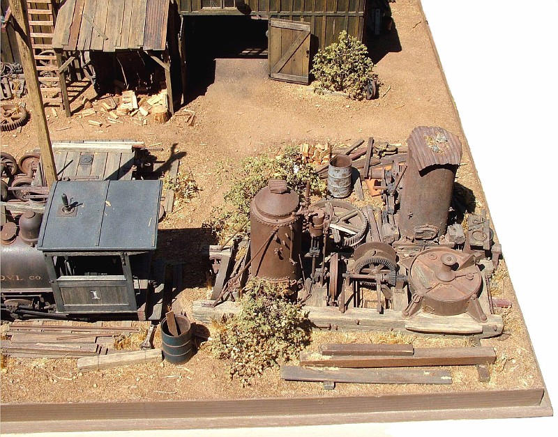 Photo: DSCF0887 | Doane Valley shops, logging railroad repair shop ...